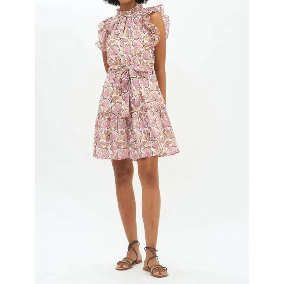 Oliphant | Dresses | New Oliphant Flirty Ruffle Hem Dress In ...